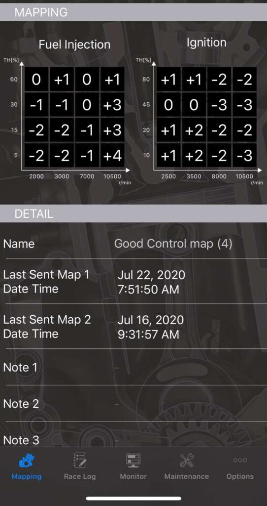 Optional 2020-2021 Yamaha YZ450F Maps – Keefer, Inc. Tested