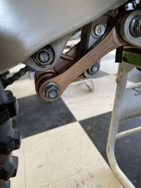 Pro Circuit Linkage (2021 Kawasaki KX250) – Keefer, Inc. Tested