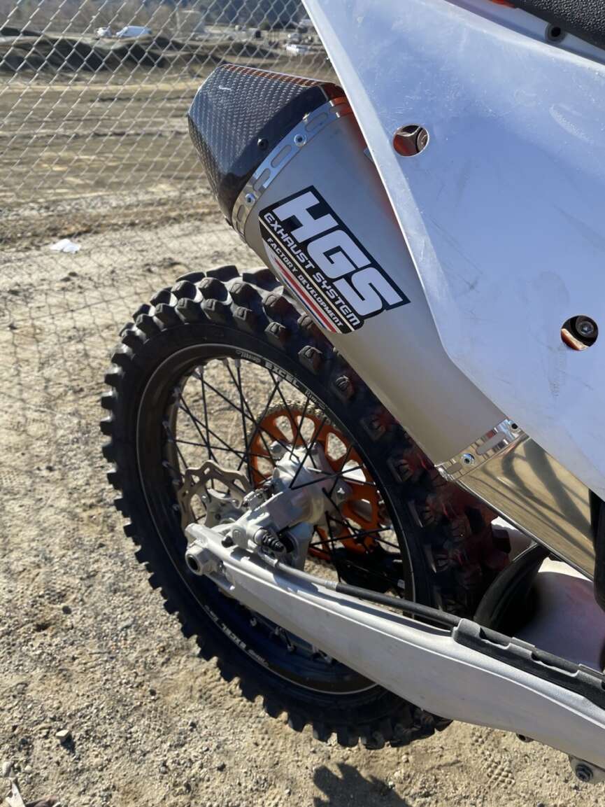 HGS Exhaust System For 2021 KTM 250 SX-F – Keefer, Inc. Tested