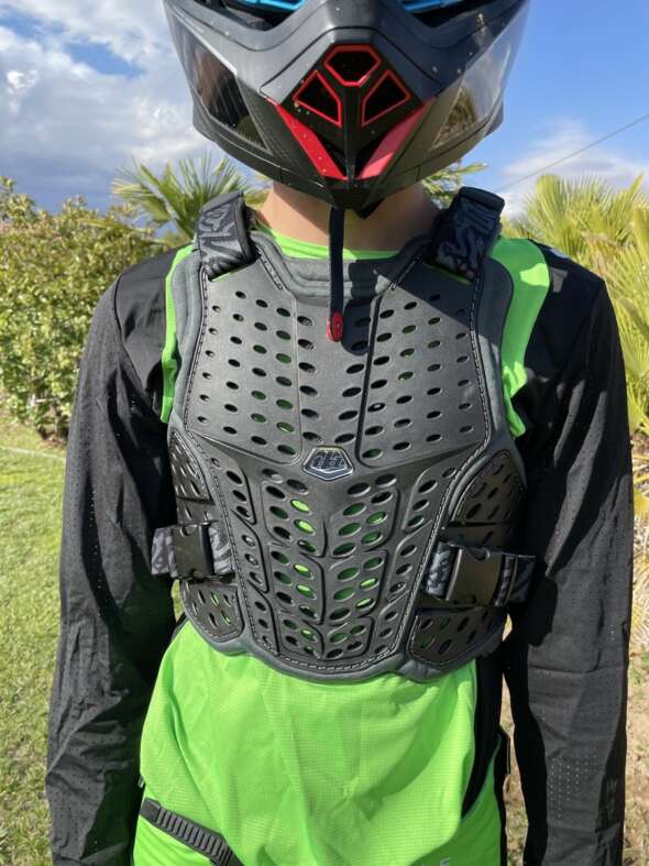 Troy Lee Designs Rock Fight CE Chest Protector – Keefer, Inc. Tested