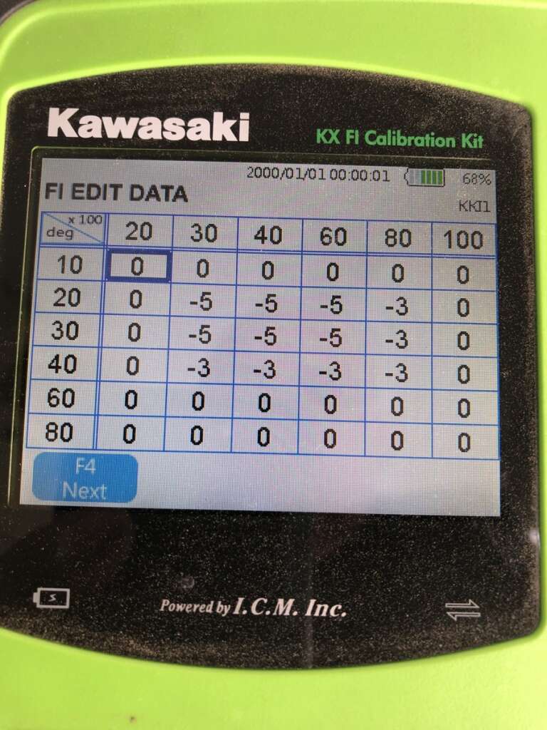 Optional 2021-2022 Kawasaki KX450 Maps – Keefer, Inc. Tested