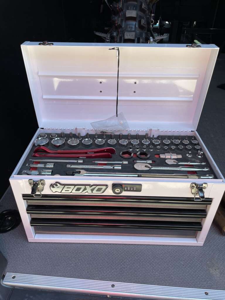 Boxo 103 Piece Moto Toolbox – Keefer, Inc. Tested