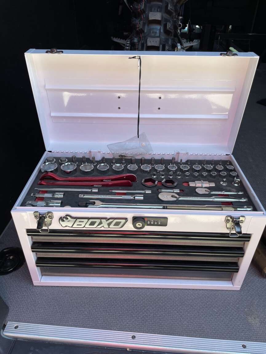 Boxo 103 Piece Moto Toolbox – Keefer, Inc. Tested