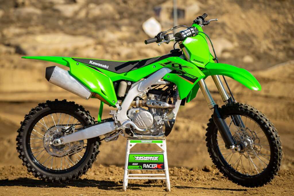 2022 Kawasaki KX250 Review/Suspension Settings – Keefer, Inc. Tested