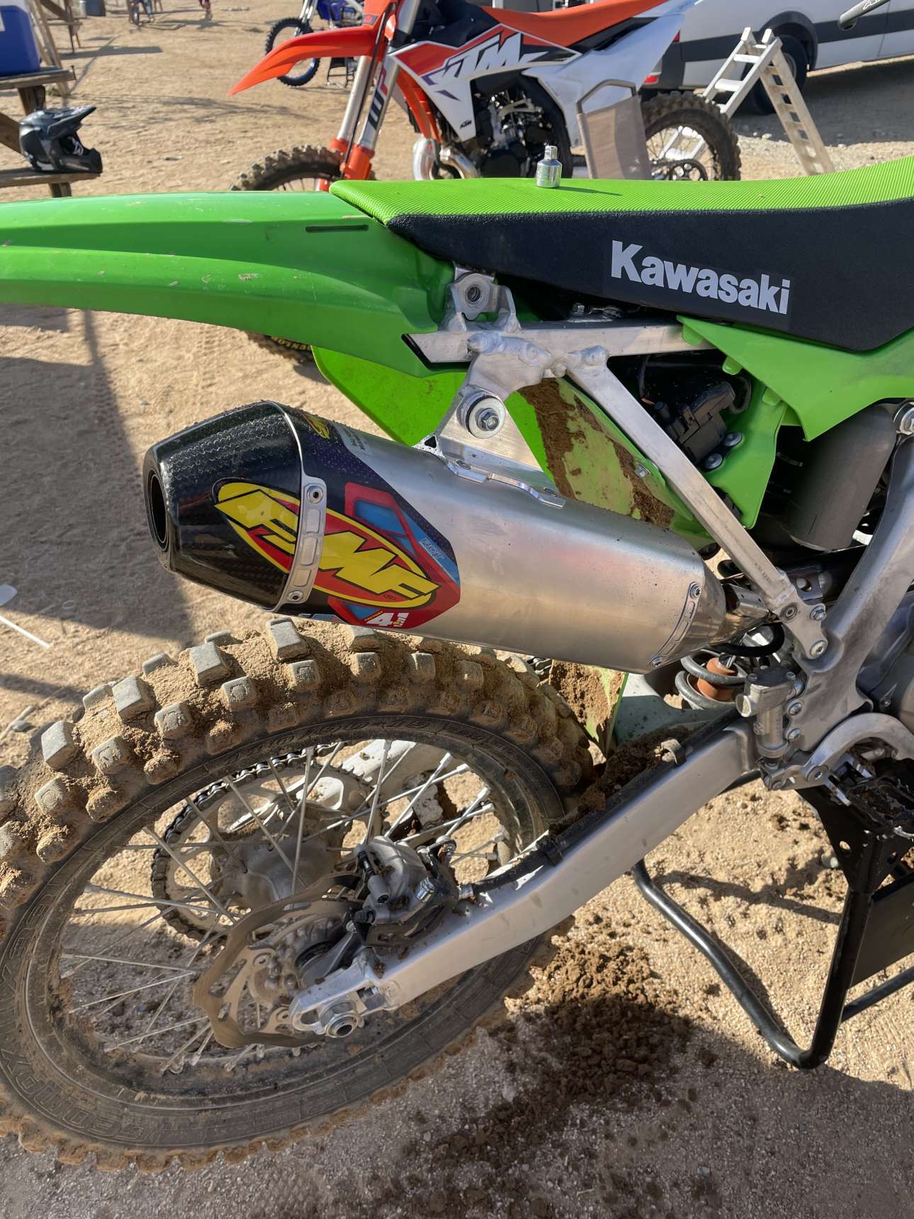 FMF 4.1 Stainless Muffler System (2023 Kawasaki KX250) – Keefer, Inc ...