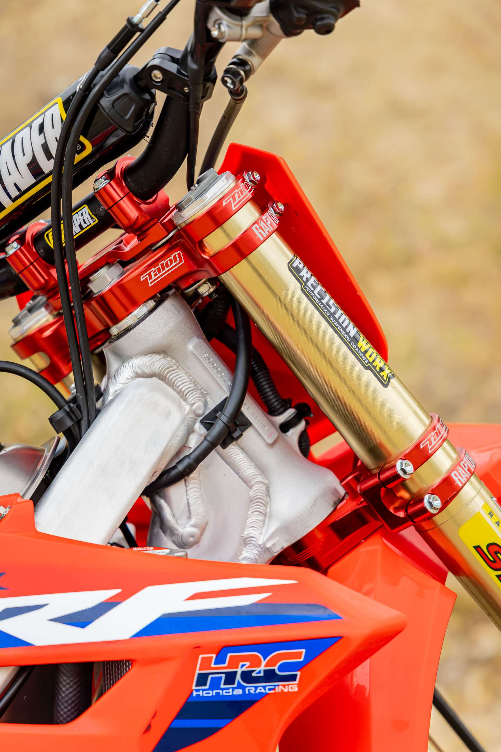 Talon Raptor Clamps Review (Honda CRF450R) – Keefer, Inc. Tested