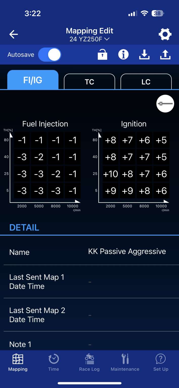 2024 Yamaha YZ250F Optional ECU Maps – Keefer, Inc. Tested