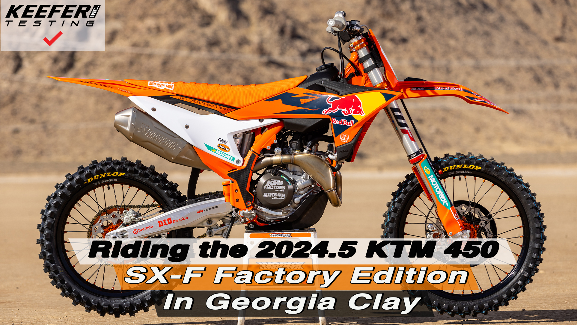 Go Pro On Board In Georgia With The 2024.5 KTM 450 SX-F – Keefer, Inc ...
