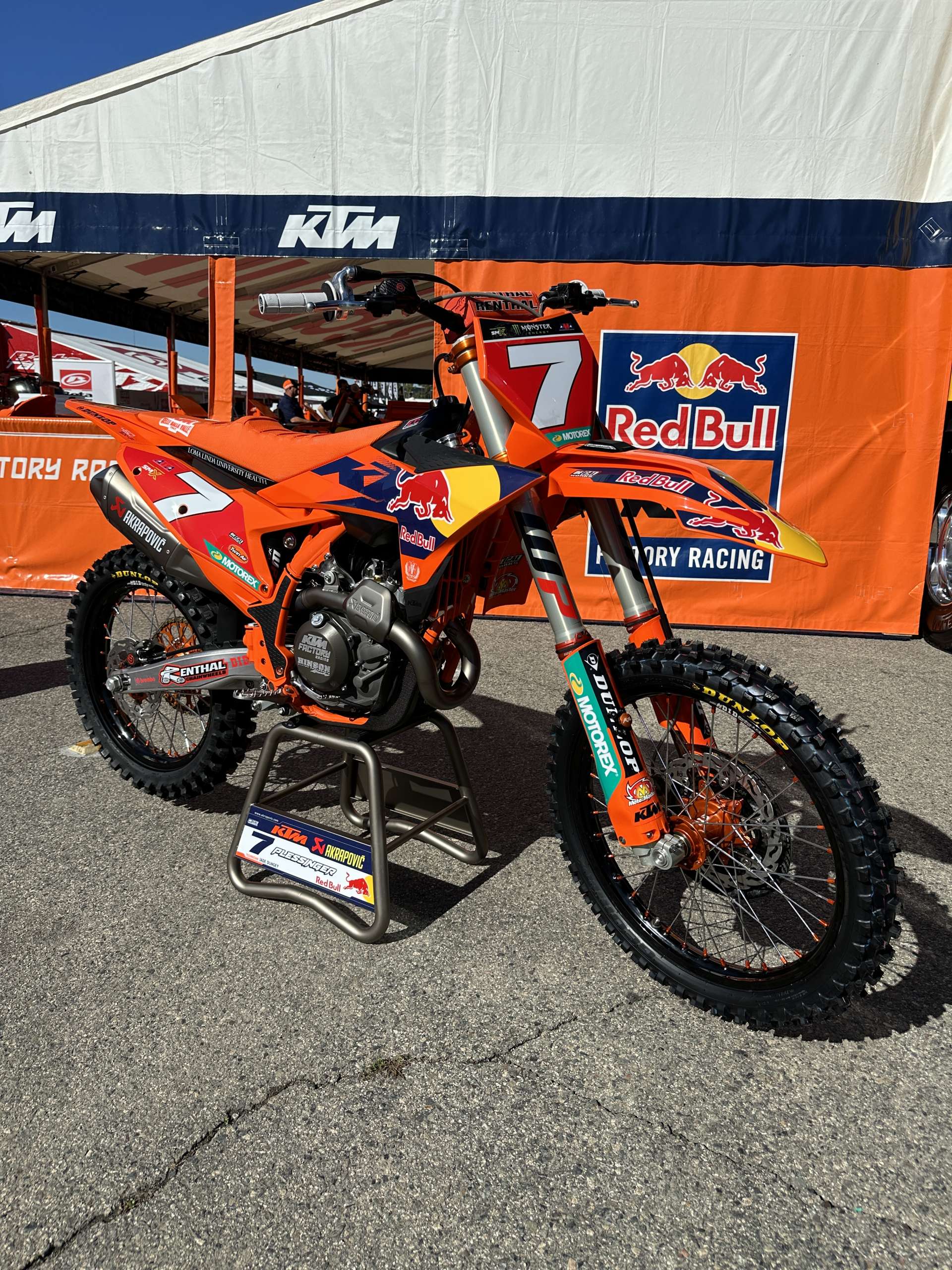 Walk Around Aaron Plessinger’s Red Bull KTM 450 FE – Keefer, Inc. Tested