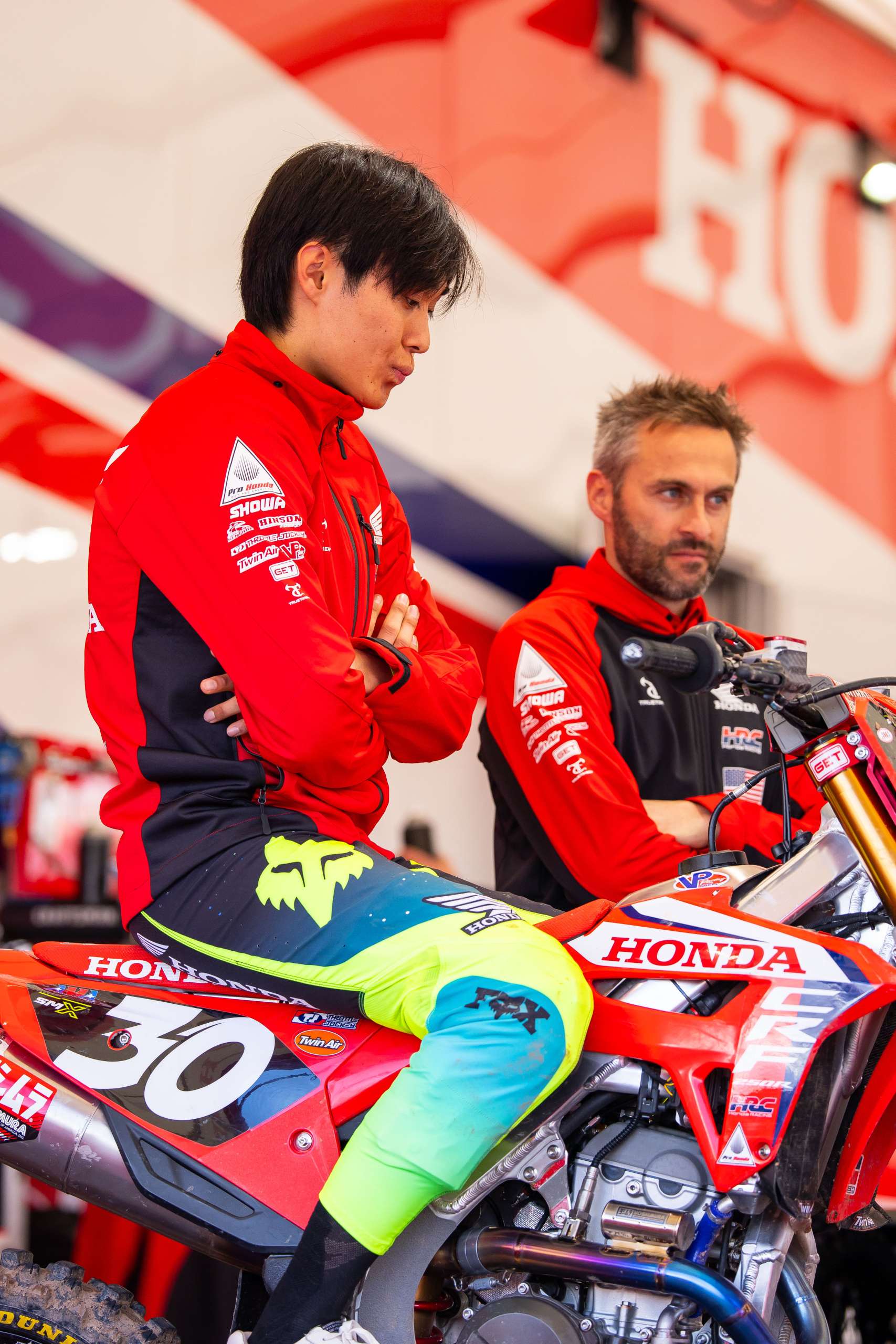 Inside Jo Shimoda’s Factory HRC Honda CRF250R – Keefer, Inc. Tested