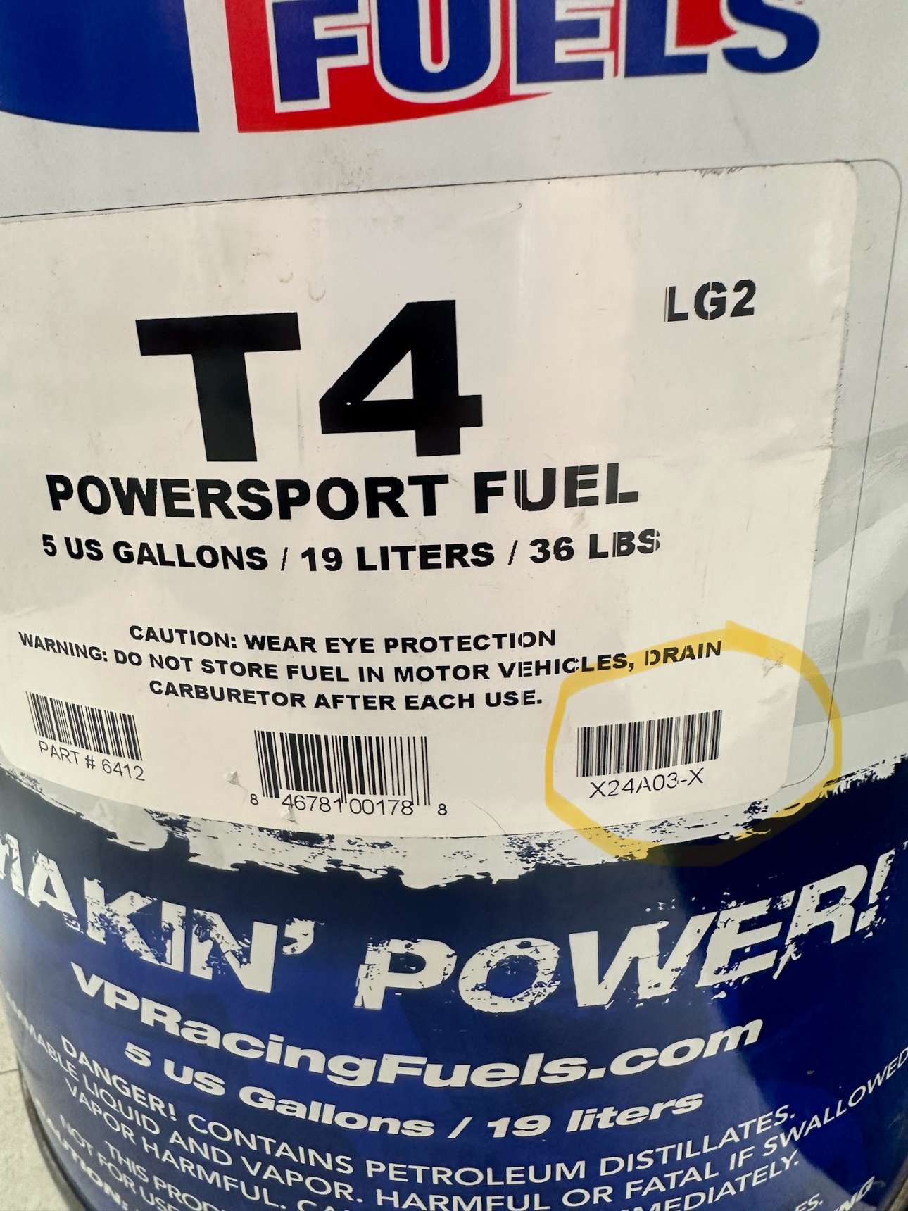 VP Racing Fuels Issues Explained (With Batch Numbers) – Keefer, Inc. Tested