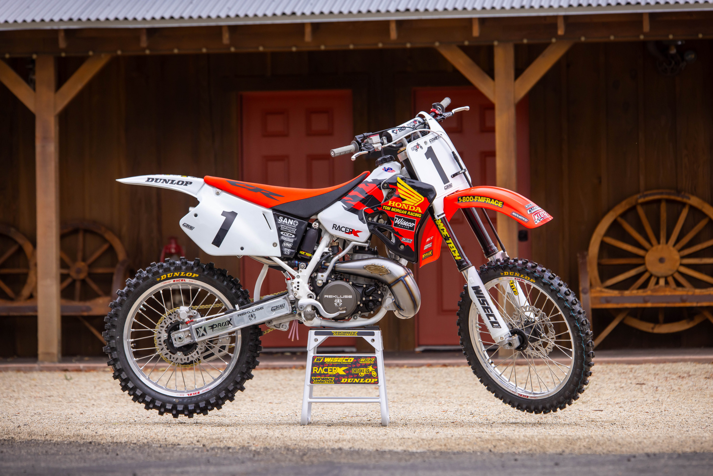 1996 McGrath Themed Honda CR250R Garage Build – Keefer, Inc. Tested