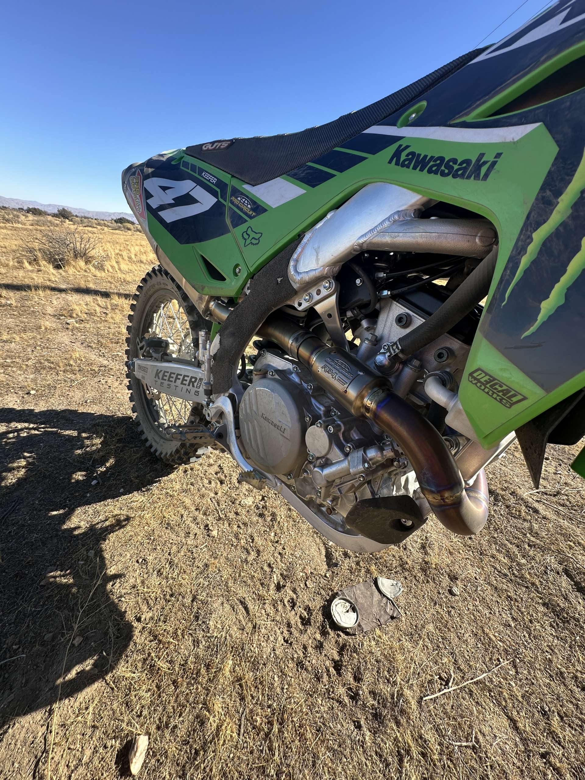 Pro Circuit Ti-6 Muffler System (2025 KX250) – Keefer, Inc. Tested
