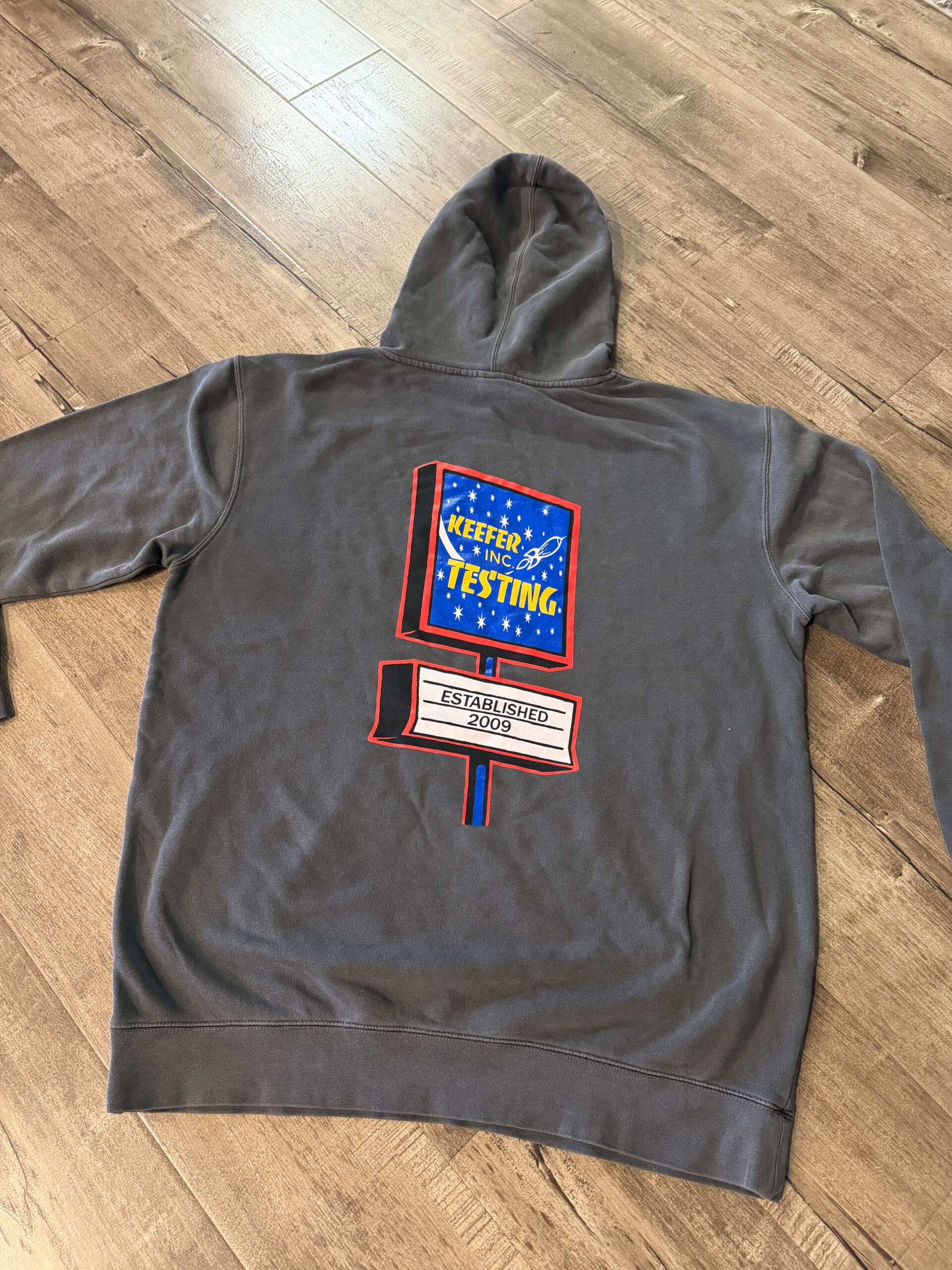 KEEFER TESTED “ASTRO BURGER” PULLOVER HOODY – Keefer, Inc. Tested